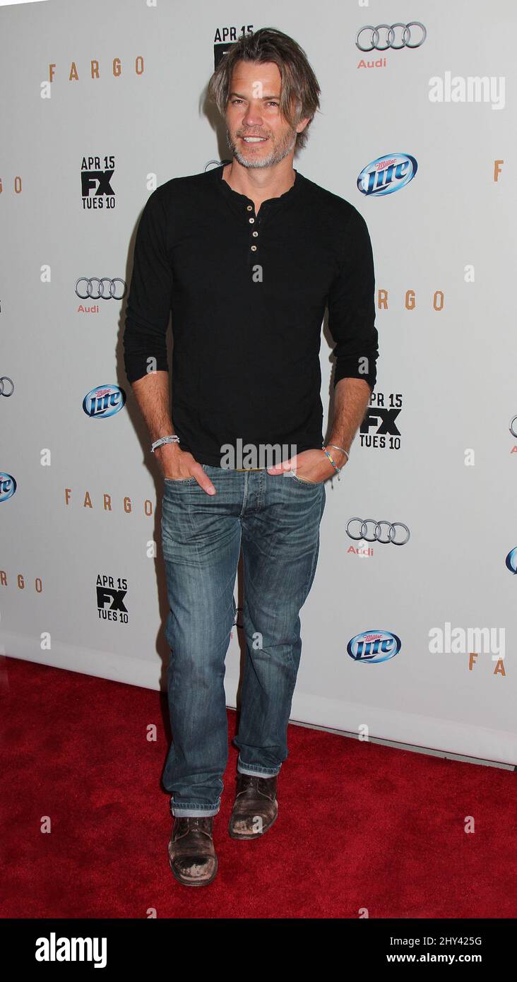 Timothy Olyphant attends the FX Networks Upfront premiere screening of ...
