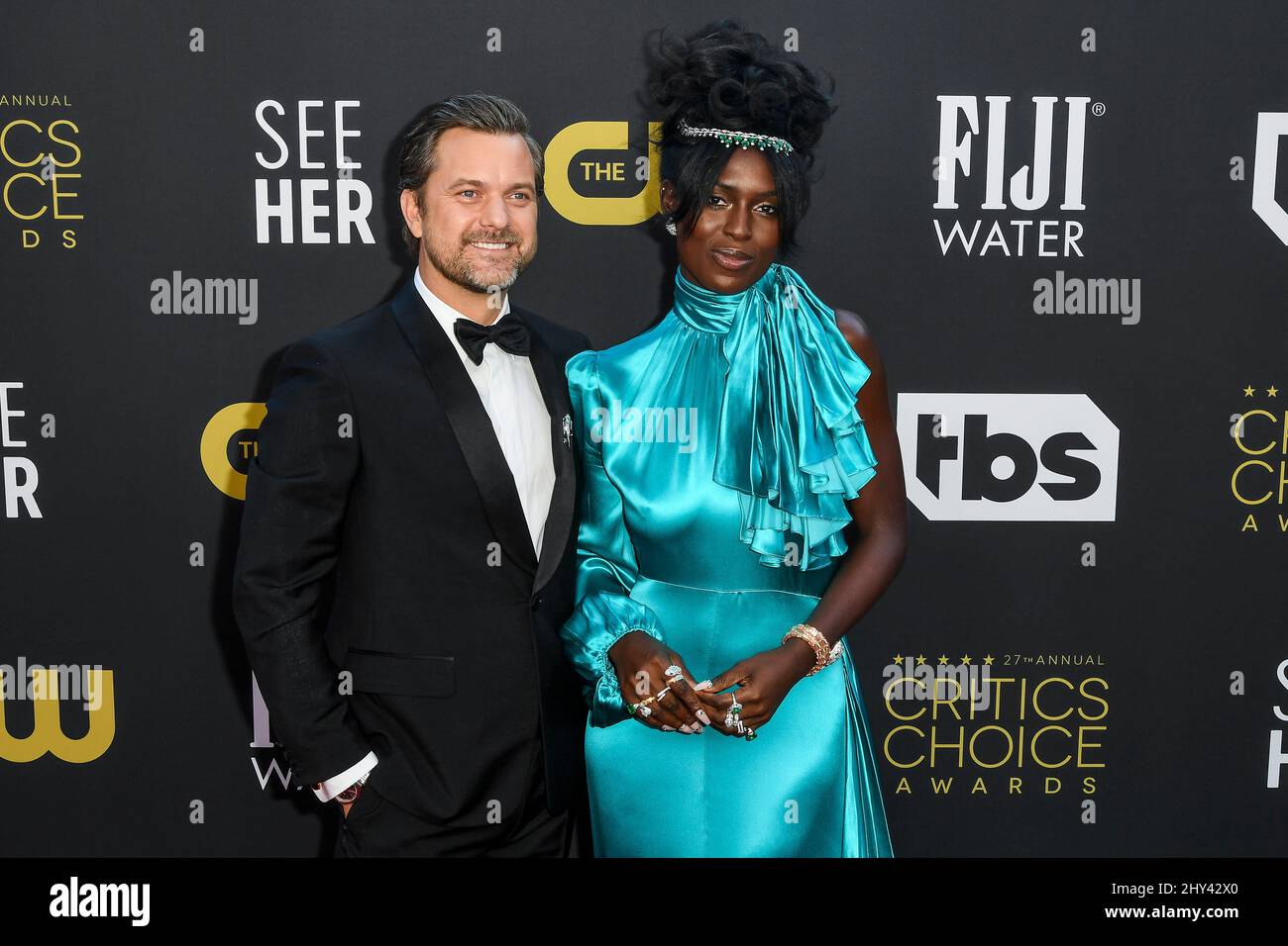 Joshua Jackson, Jodie Turner-Smith attend the 27th Annual Critics ...
