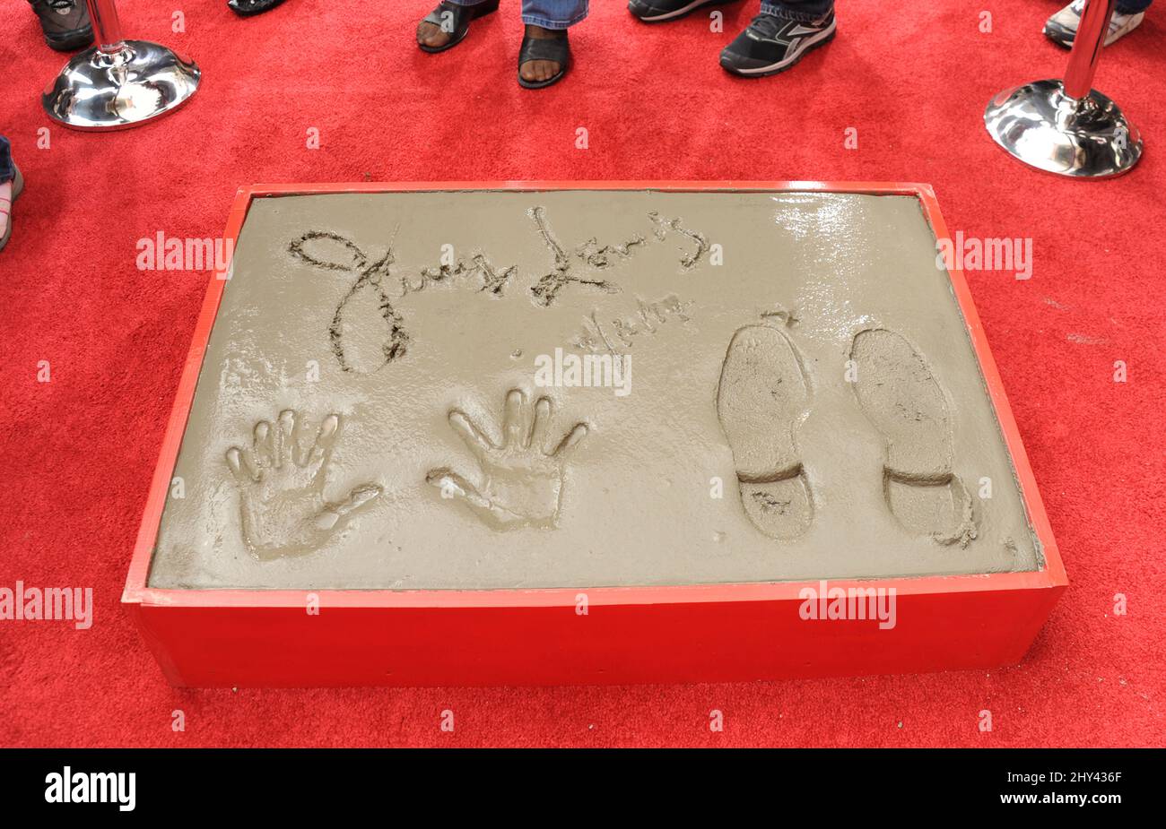 Jerry Lewis Atmosphere attending the Jerry Lewis handprint ceremony on ...