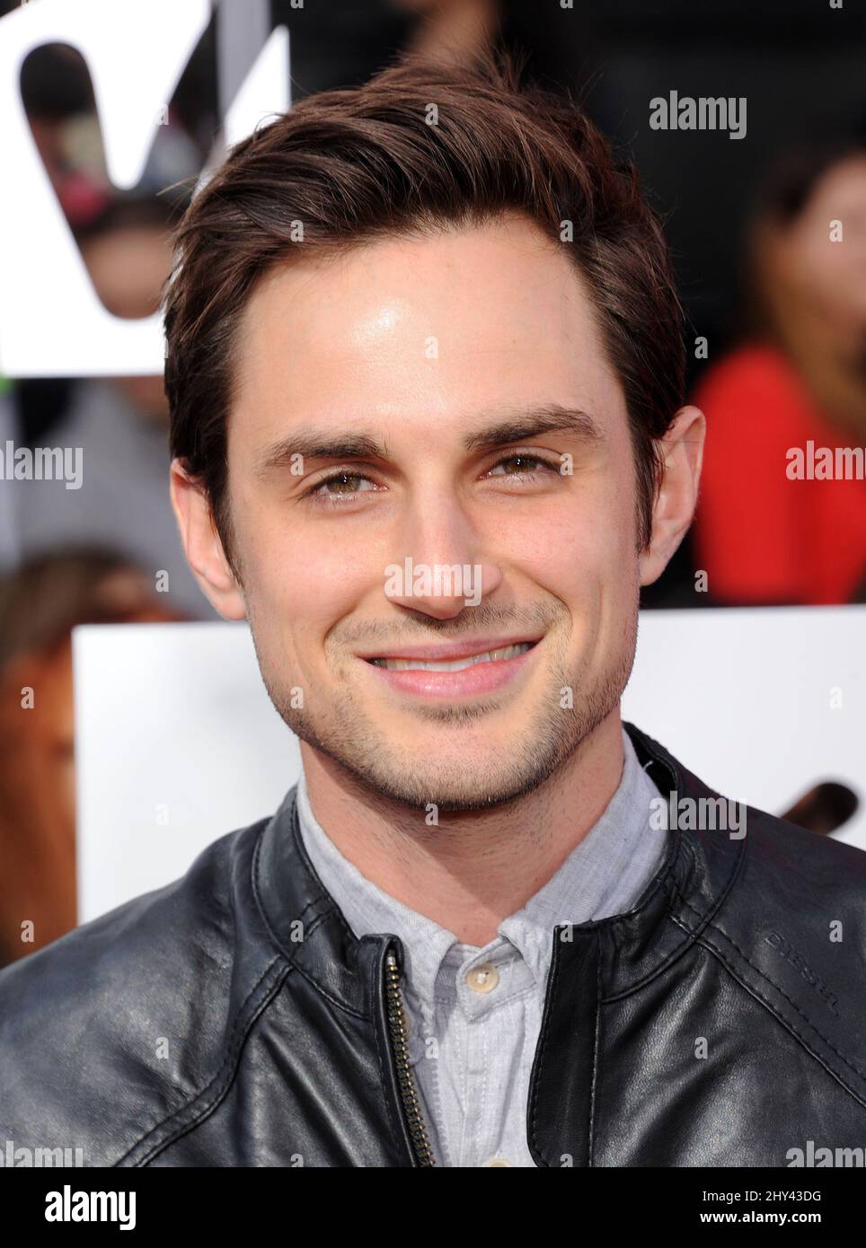 Andrew J West attending the 2014 MTV Movie Awards in Los Angeles ...