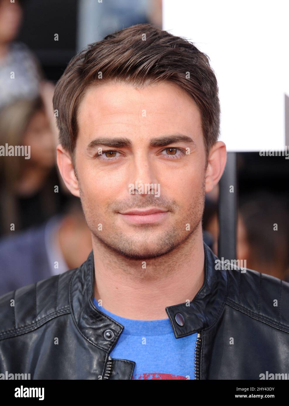 Jonathan Bennett attending the 2014 MTV Movie Awards in Los Angeles ...