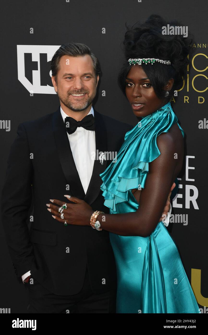 Joshua Jackson and Jodie Turner-Smith attend the 27th Annual Critics ...