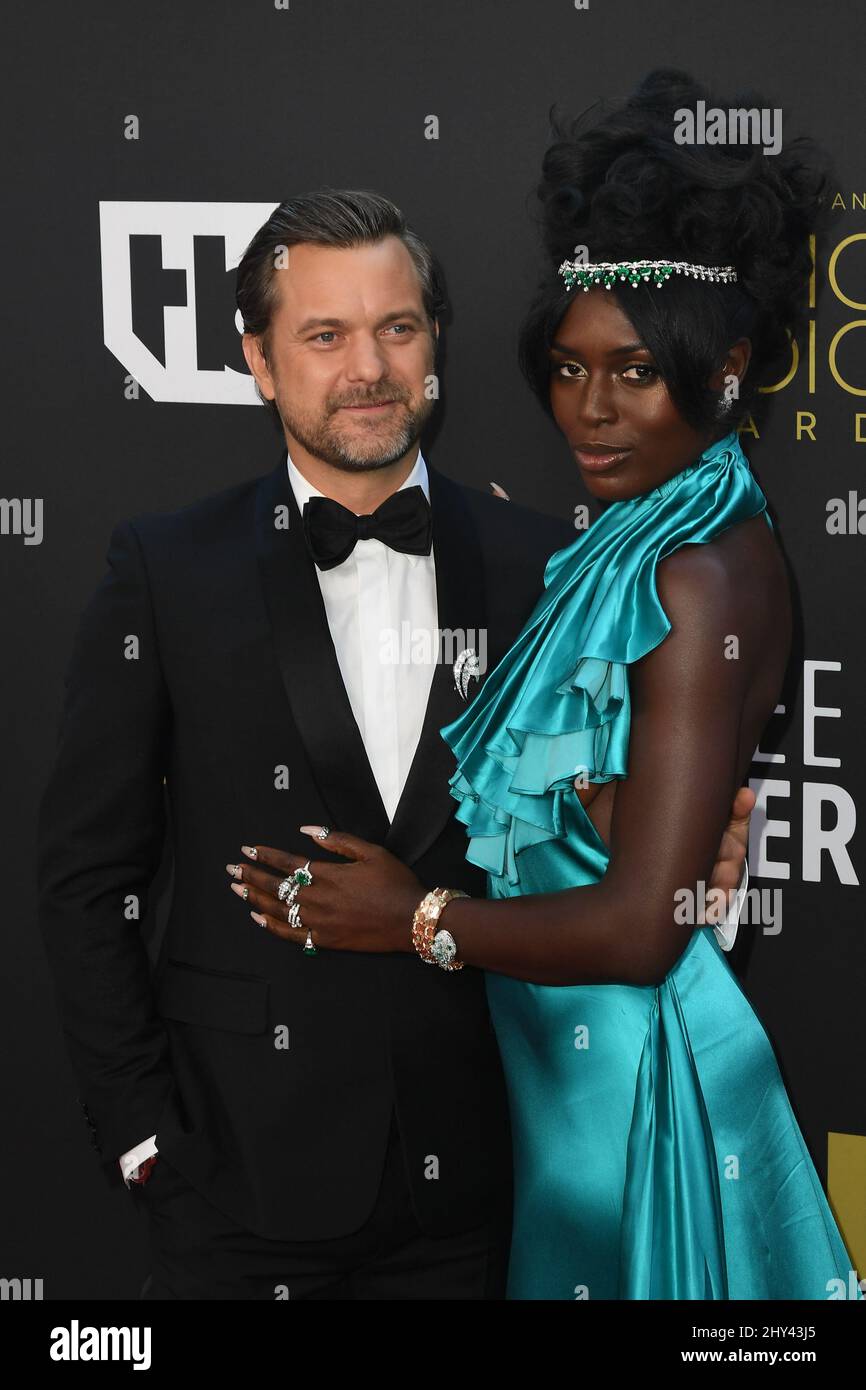 Joshua Jackson and Jodie Turner-Smith attend the 27th Annual Critics ...