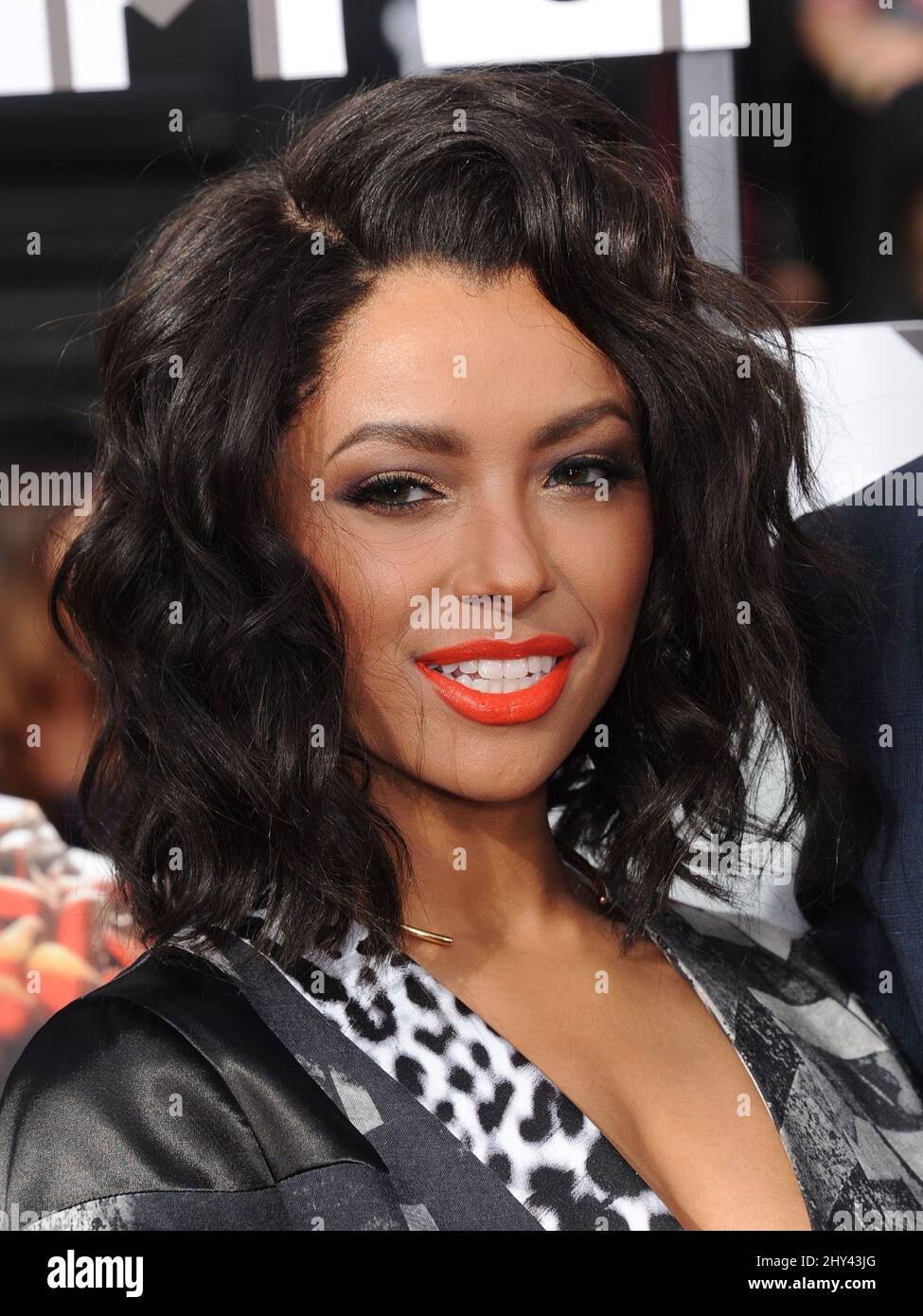 Kat Graham attending the 2014 MTV Movie Awards in Los Angeles ...