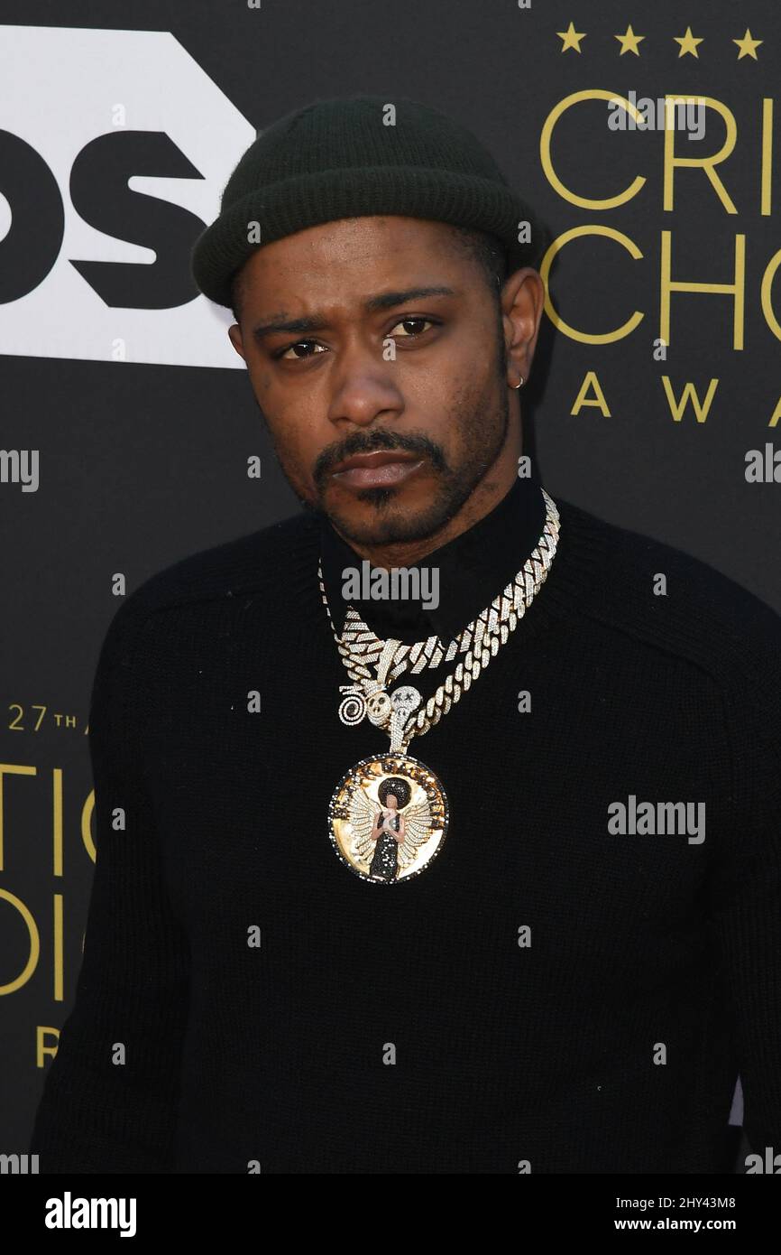 LaKeith Stanfield attends the 27th Annual Critics Choice Awards at ...