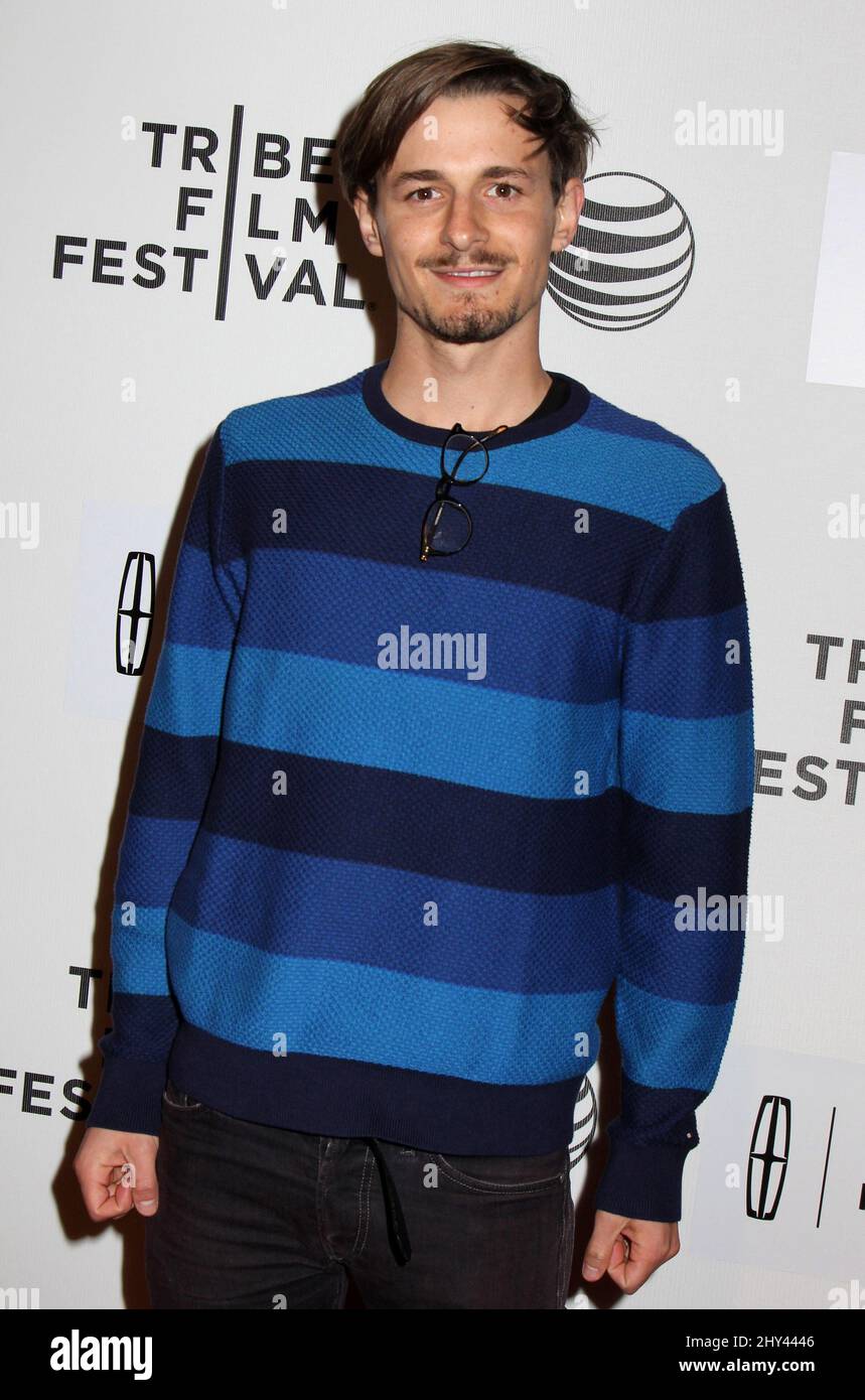 Giles Matthey arriving for the premiere of the movie Boulevard during ...