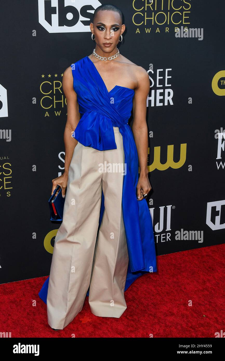 Michaela Jae Rodriguez attends the 27th Annual Critics Choice Awards at ...