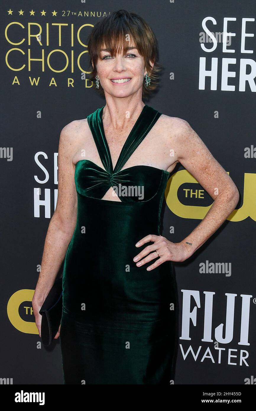 Julianne Nicholson Attends The 27th Annual Critics Choice Awards At