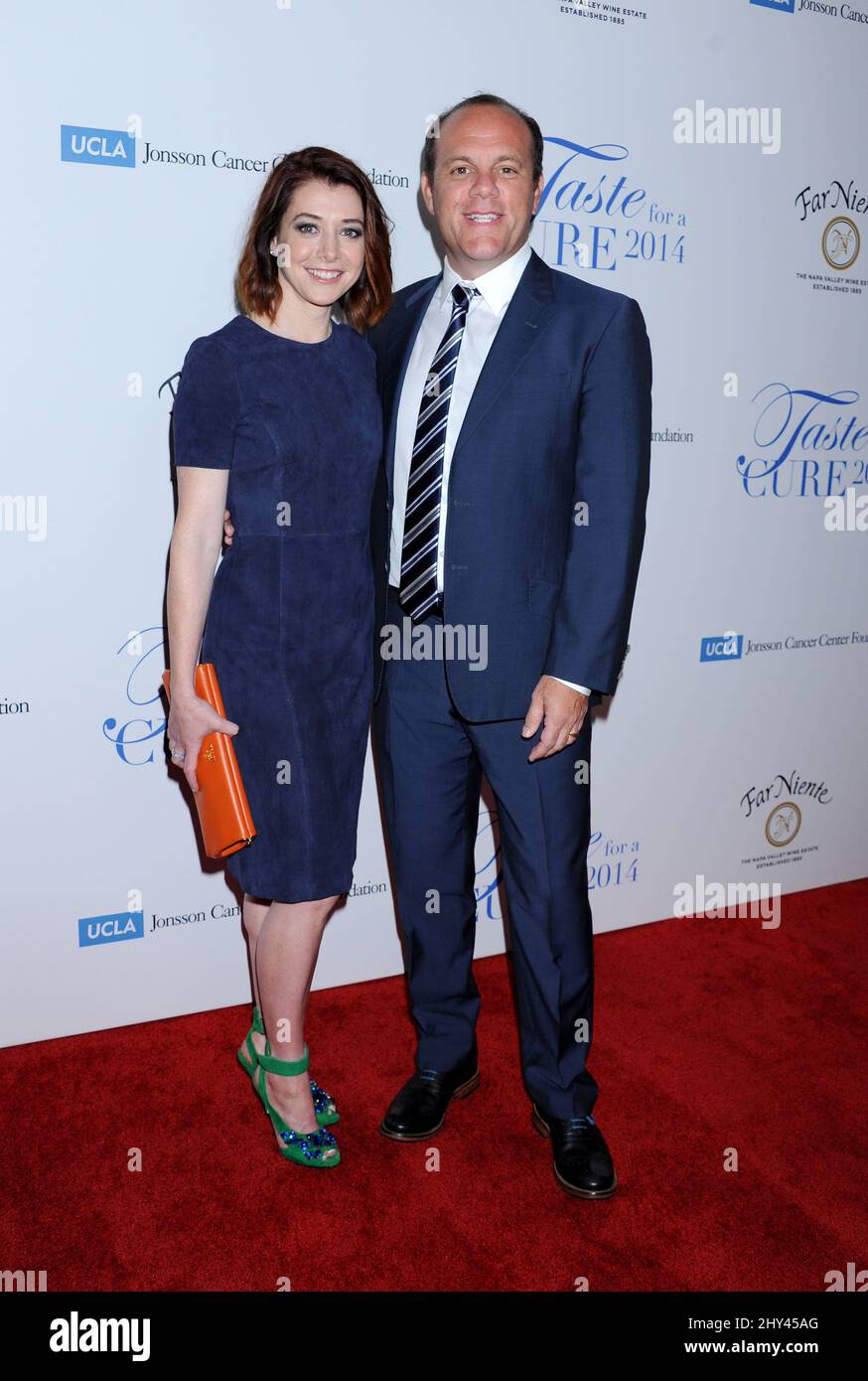 Alyson Hannigan and Tom Papa attending the 19th Annual Jonsson Cancer ...