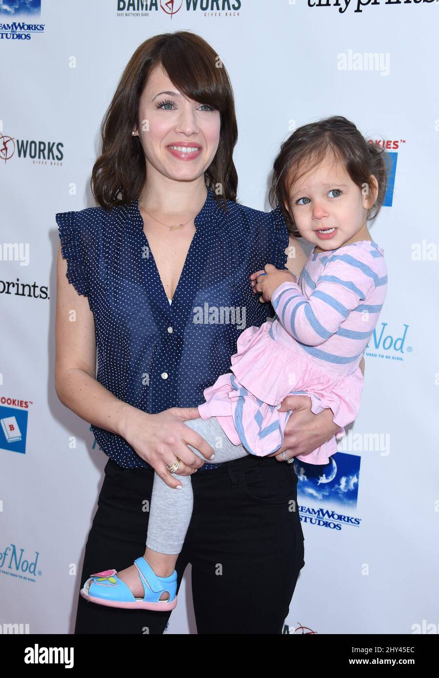 Marla Sokoloff and Elliotte Puro attending the Milk + Bookies Story ...