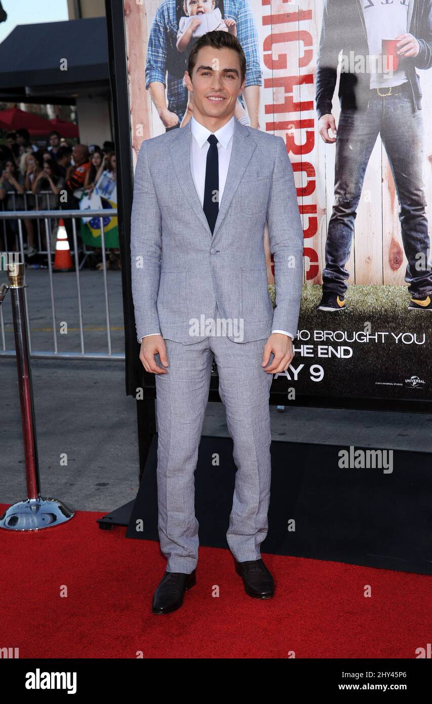 Dave Franco attending the world premiere of 'Neighbors' in Los Angeles ...