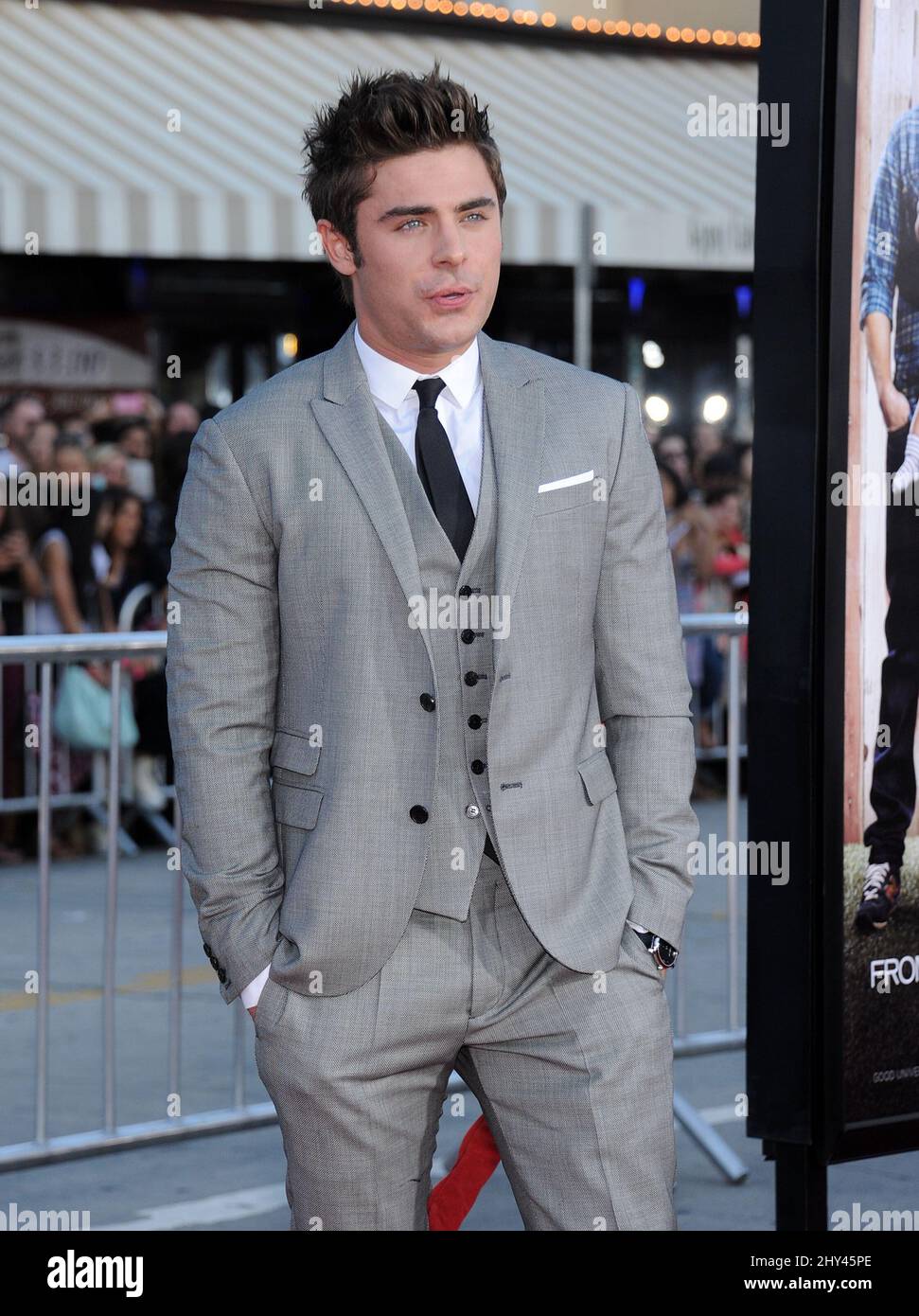 Zac Efron attending the world premiere of 'Neighbors' in Los Angeles ...