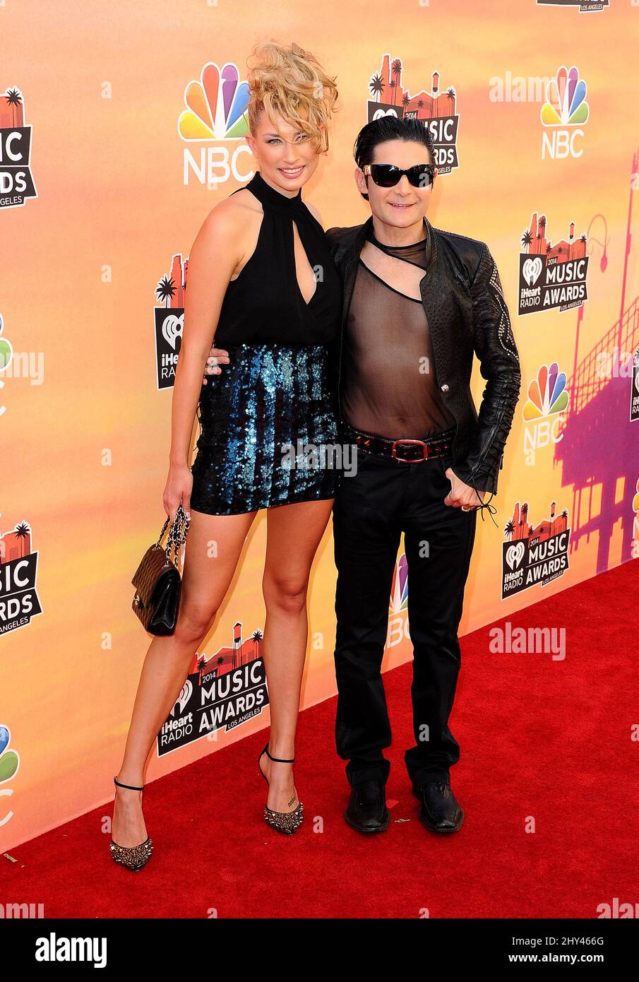 Corey Feldman arriving at the 2014 iHeart Radio Music at the Shrine ...