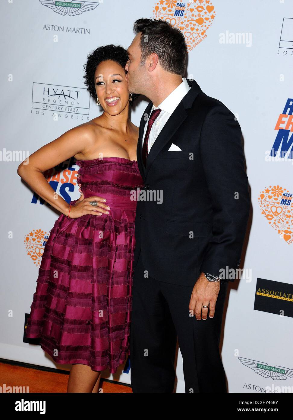 Tamera Mowry-Housley and Adam Housley attending the 21st Annual Race To ...