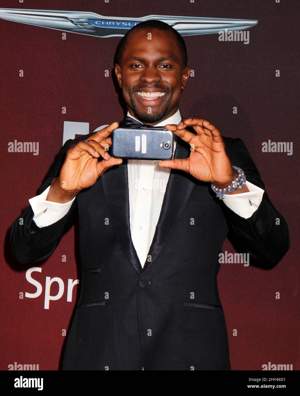 Gbenga Akinnagbe attending the 24: Live Another Day Premiere Event at ...