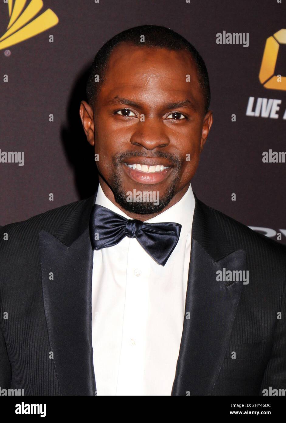 Gbenga Akinnagbe attending the 24: Live Another Day Premiere Event at ...