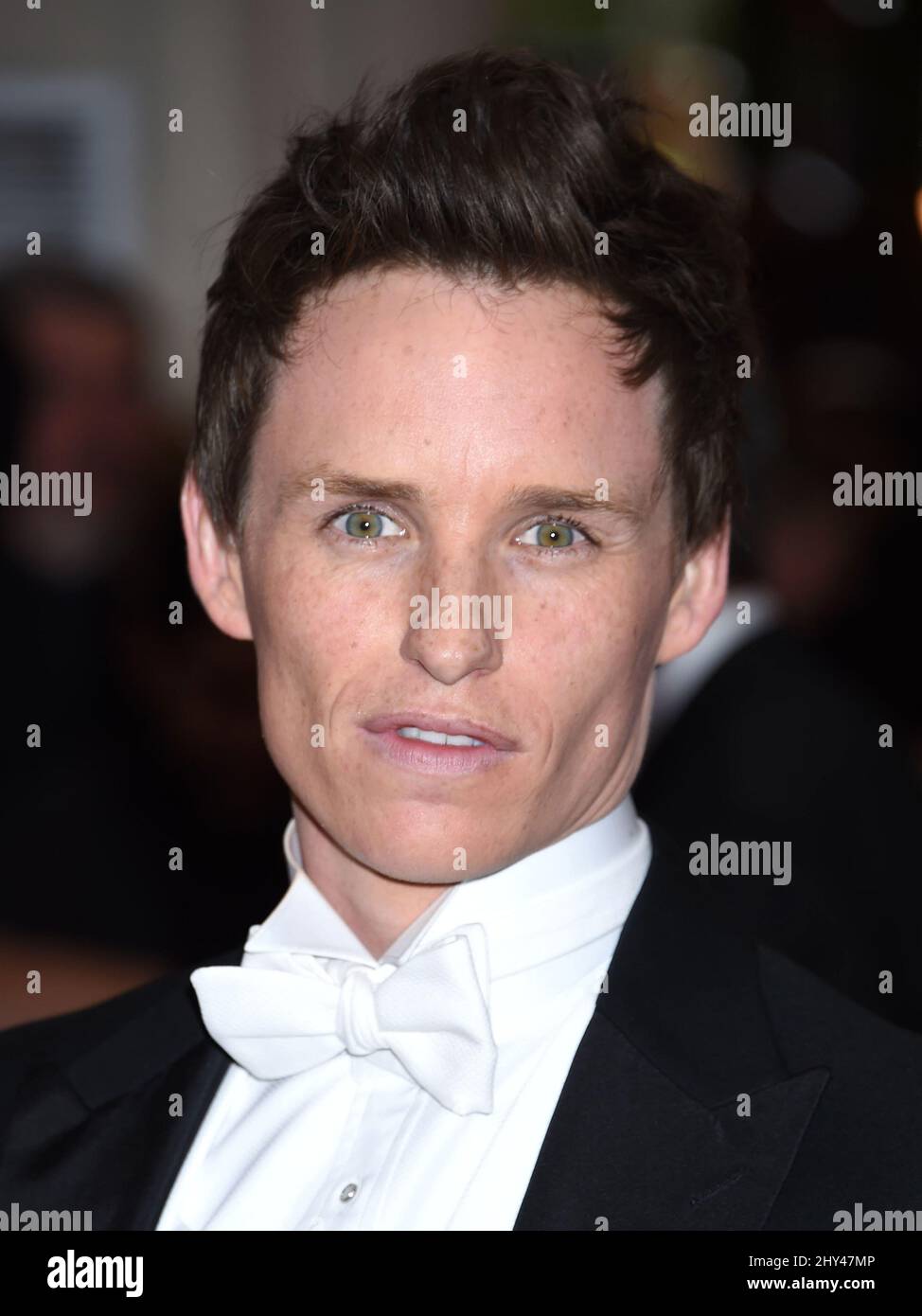 Eddie Redmayne arriving at the Costume Institute Benefit Met Gala ...