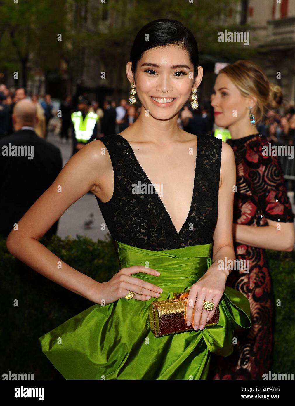 Ming Xi arriving at the Costume Institute Benefit Met Gala celebrating ...