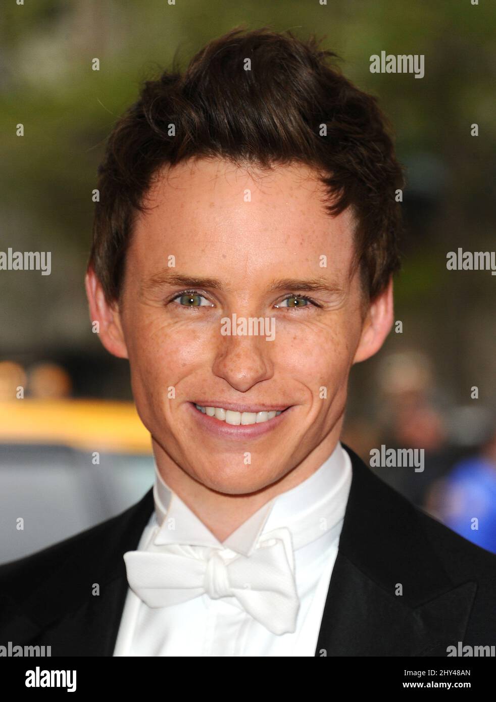 Eddie Redmayne arriving at the Costume Institute Benefit Met Gala ...