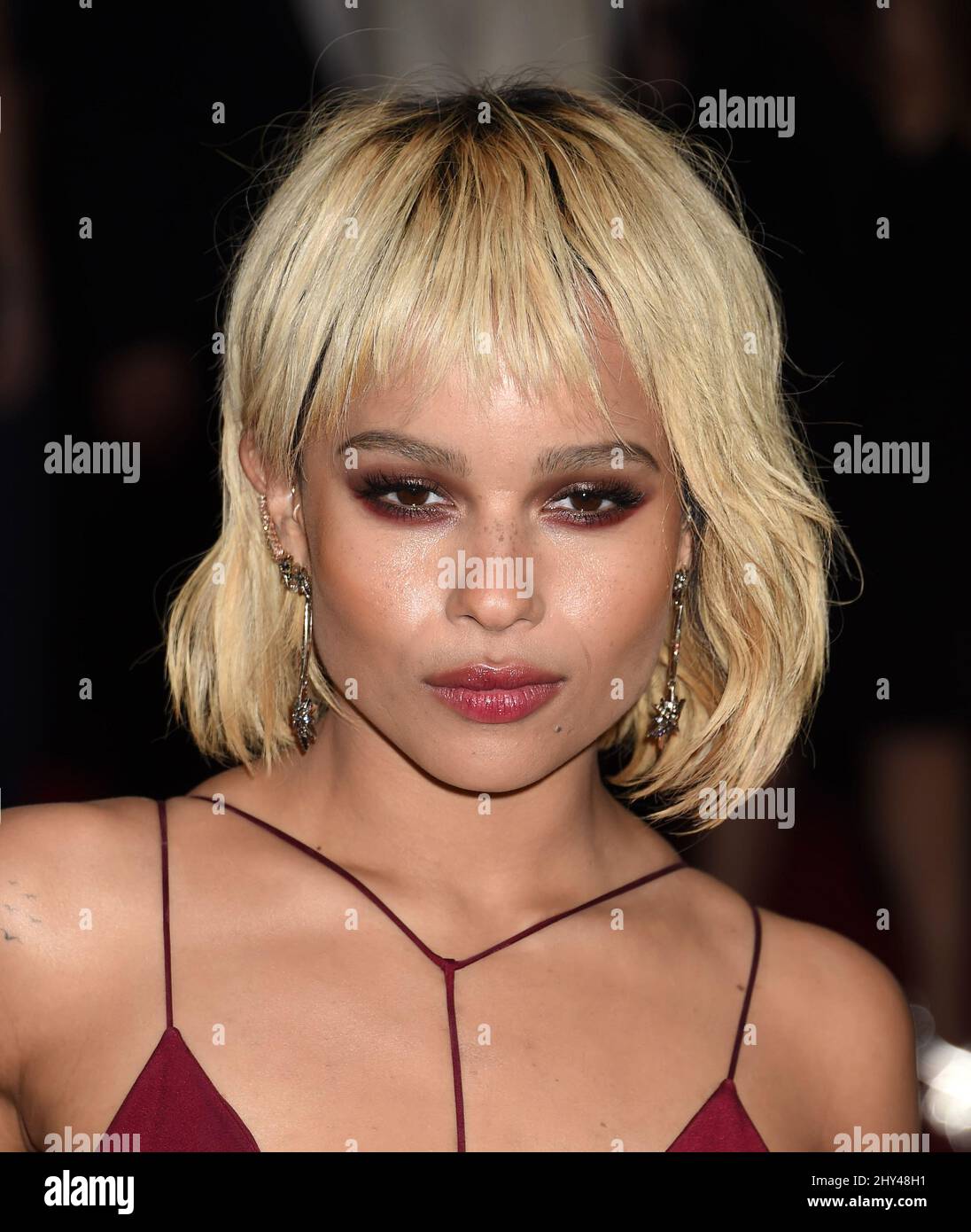 Zoe Kravitz arriving at the Costume Institute Benefit Met Gala ...