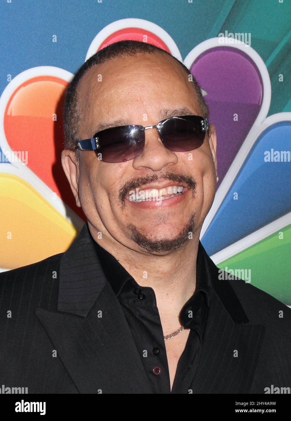 Ice-T attending the NBC Upfront Presentation in New York City Stock ...