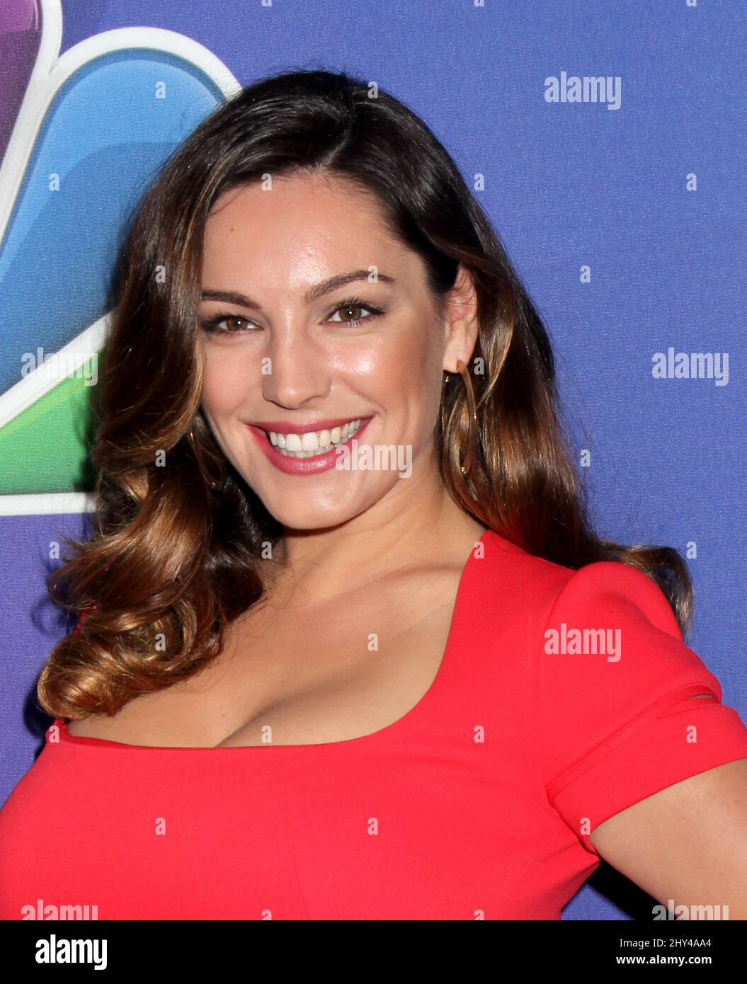 Kelly Brooks attending the NBC Upfront Presentation in New York City ...