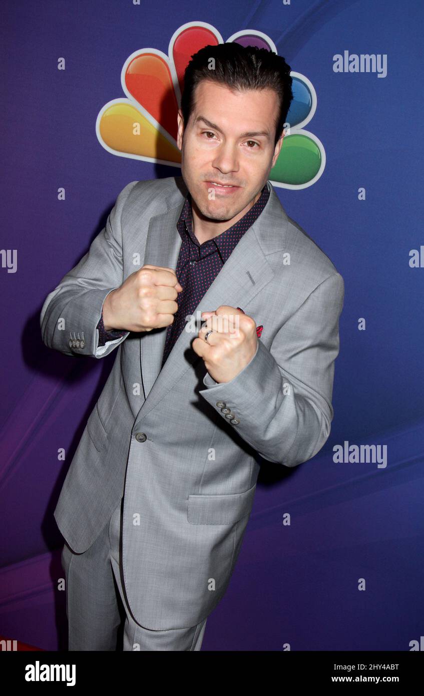 Jon Seda attending the NBC Upfront Presentation in New York City Stock ...
