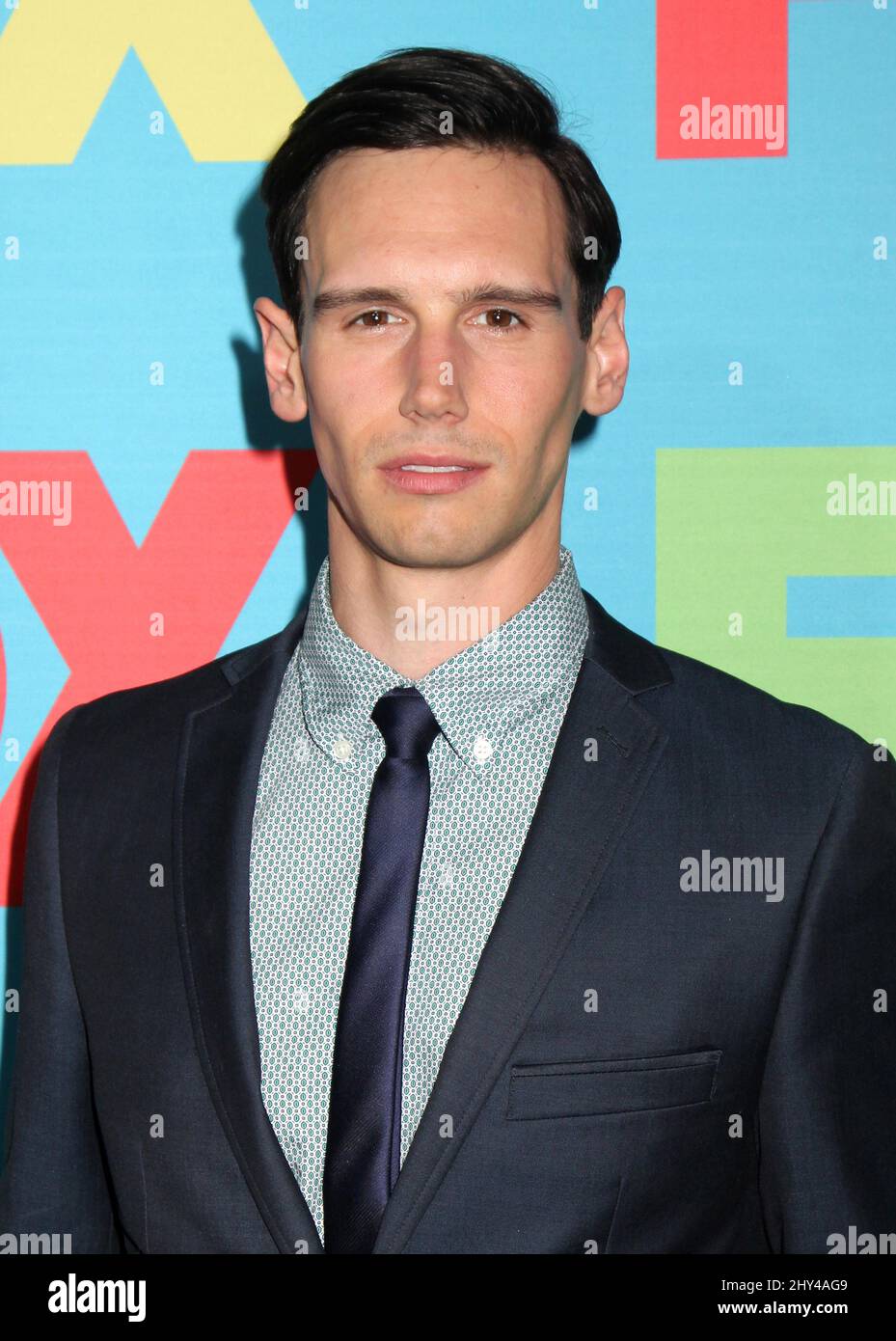 Cory Michael Smith attending the FOX Networks 2014 Upfront Presentation ...