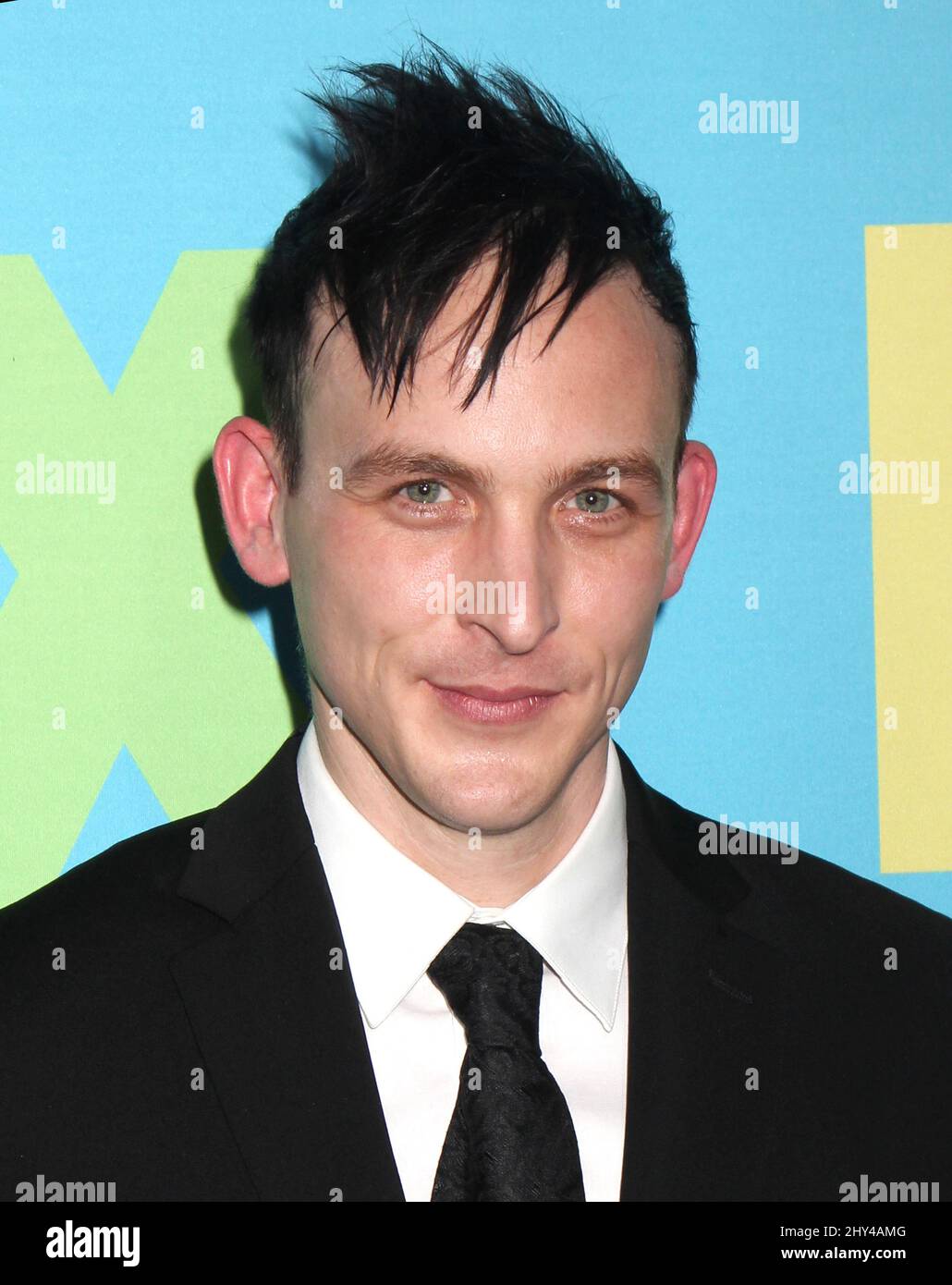 Robin Lord Taylor attending the FOX Networks 2014 Upfront Presentation ...