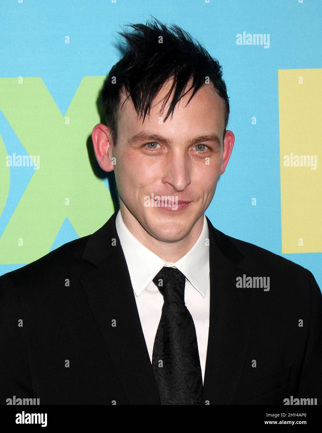 Robin Lord Taylor attending the FOX Networks 2014 Upfront Presentation ...