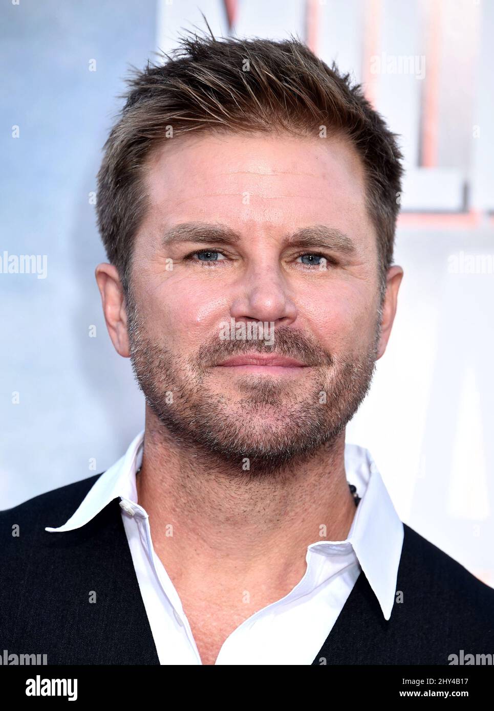 Aaron McPherson arriving at the premiere of A Million Ways To Die In ...