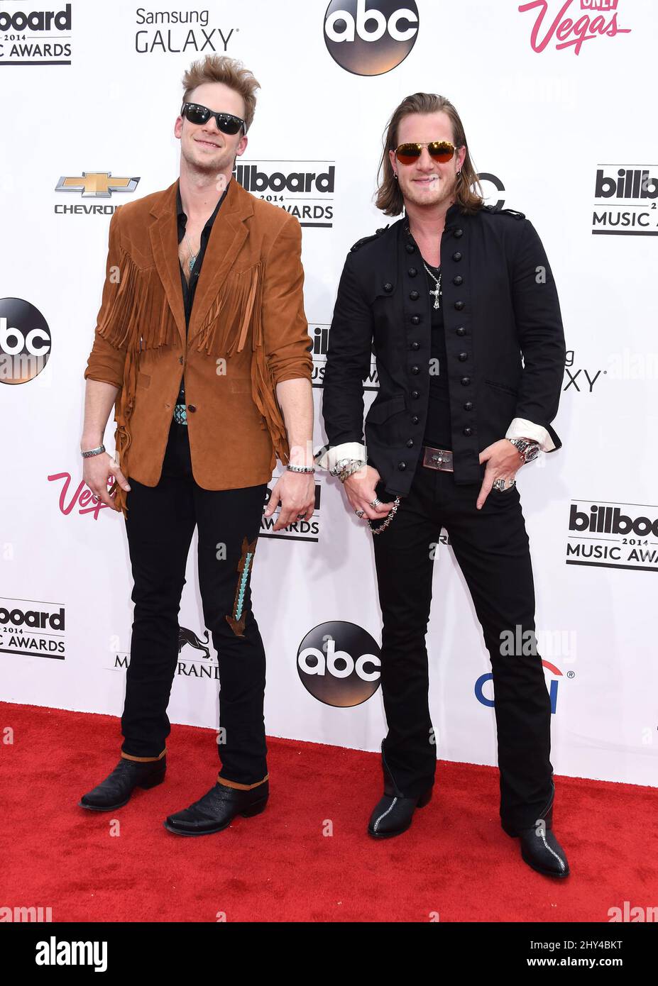 Florida Georgia Line arrives at the Billboard Music Awards, at the MGM ...
