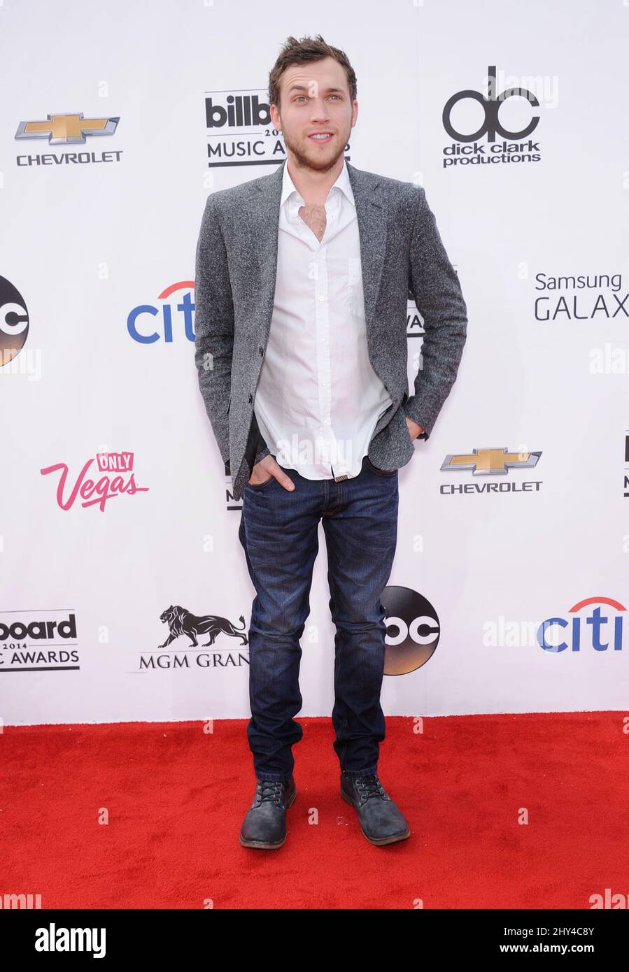 Phillip Phillips arriving for the 2014 Billboard Music Awards 2014 held ...