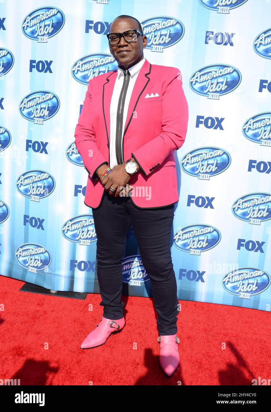 Randy Jackson attending the American Idol XIII Grand Finale held at ...