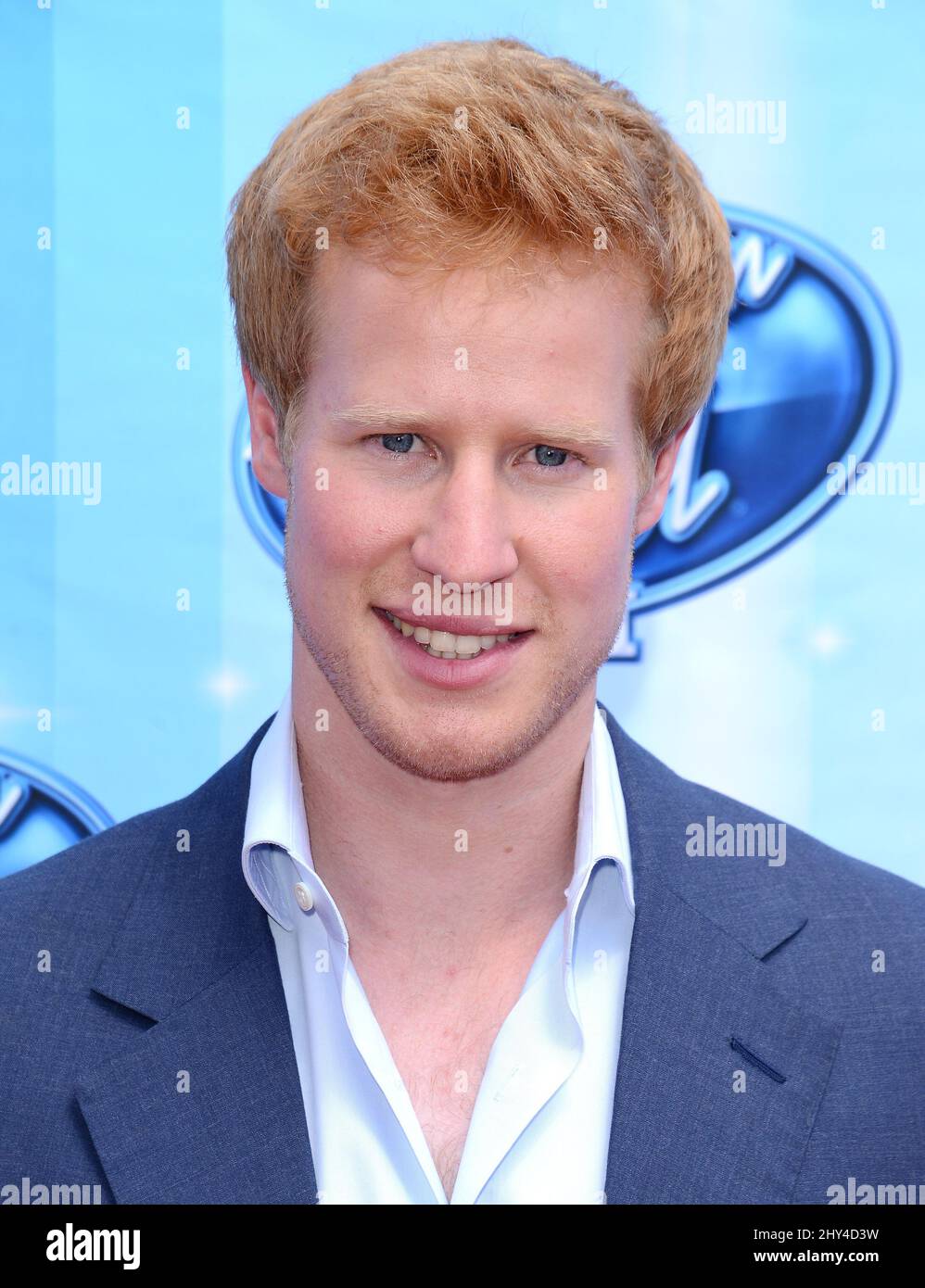 Matthew Hicks attending the American Idol XIII Grand Finale held at ...