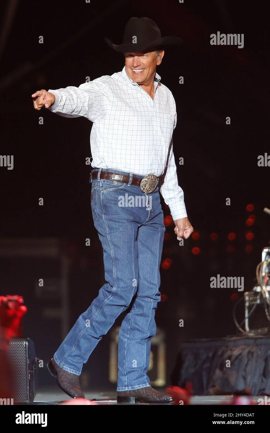 George Strait performs at the 5th Annual Bayou Country Superfest held ...