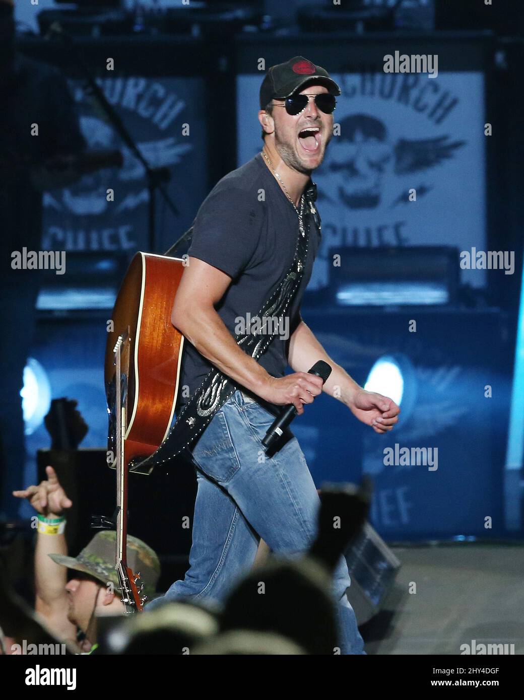 Eric Church attending day three of the 5th Annual Bayou Country ...