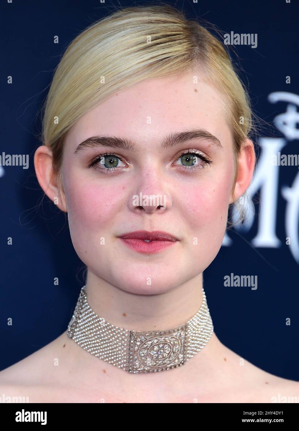 Elle Fanning attending the "Maleficent" World Premiere held at El ...