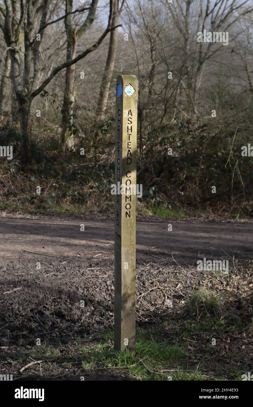 Sign for ashtead common hi-res stock photography and images - Alamy