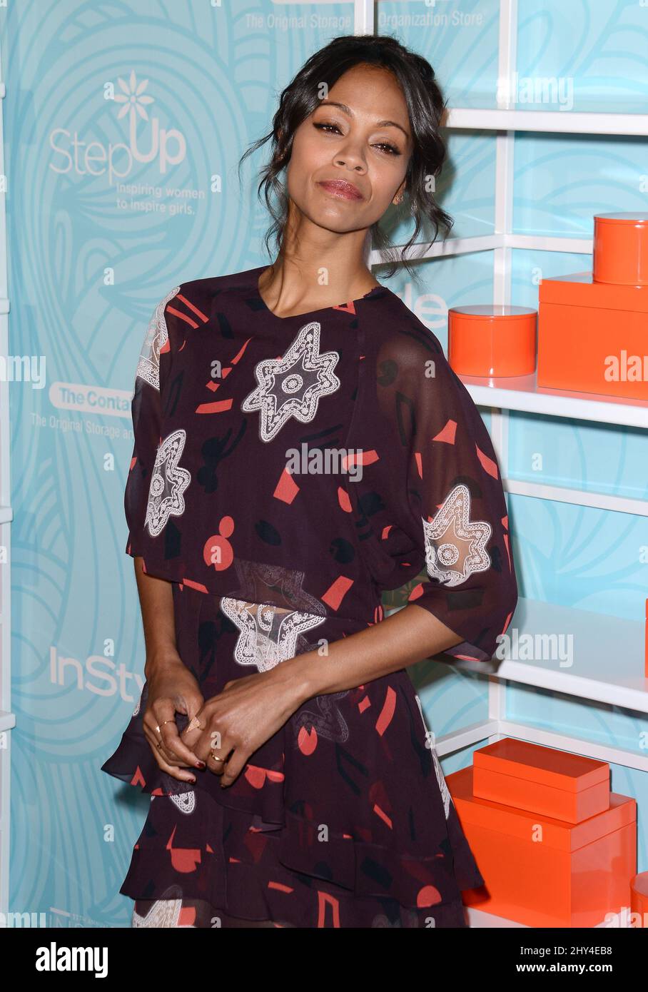 Zoe Saldana attending the Step Up 11th Annual Inspiration Awards in Los ...