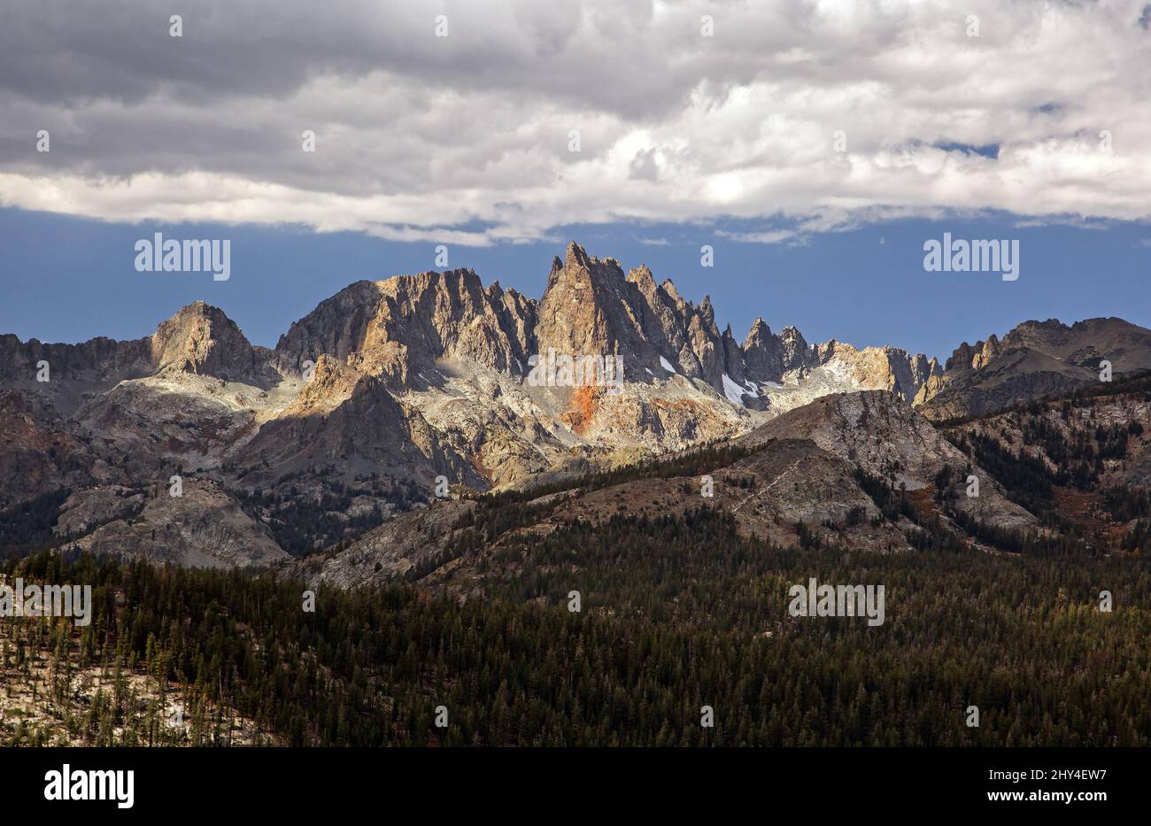 View of mountains in eastern Sierra Stock Photo - Alamy
