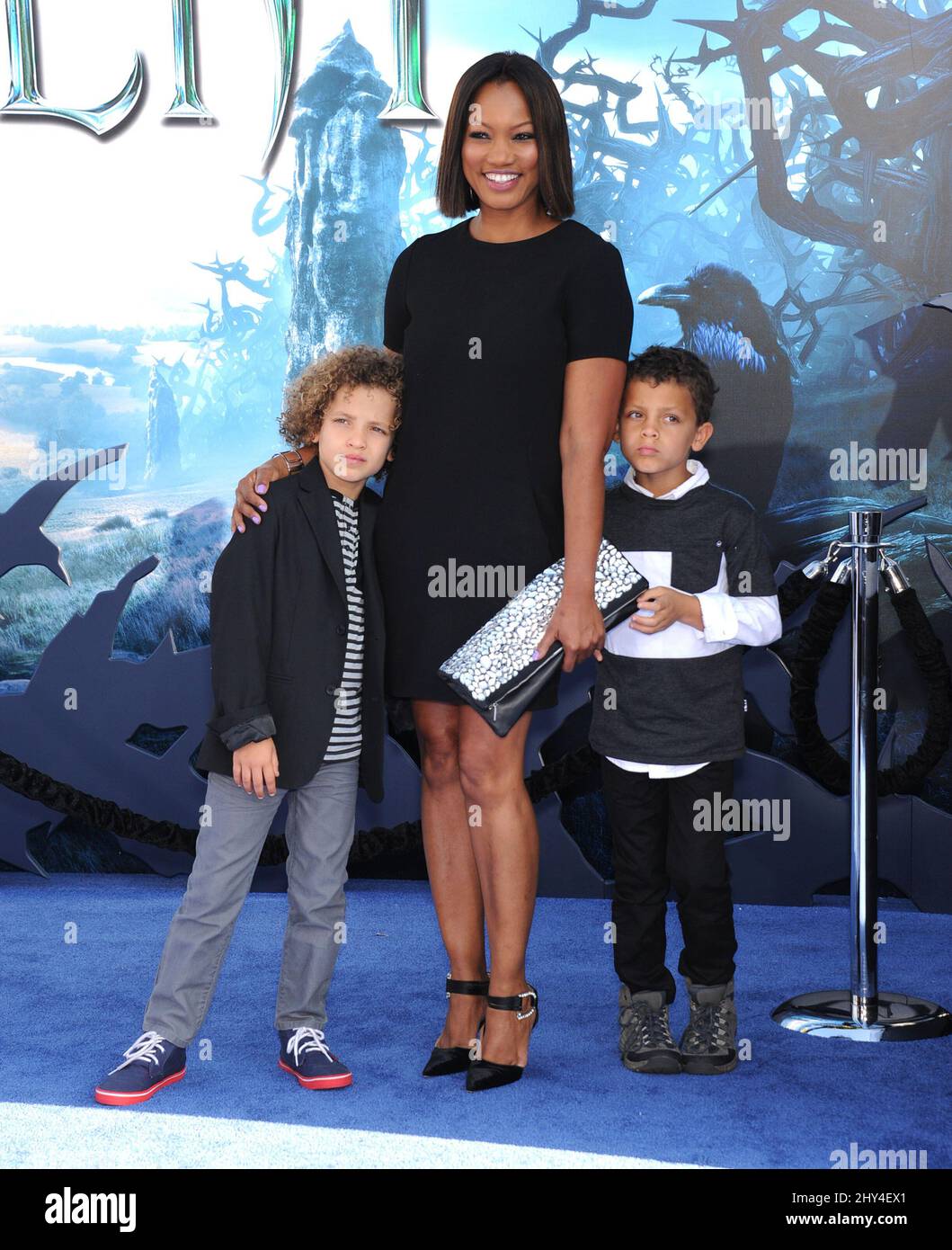 Garcelle Beauvais, Jaid Nilon & Jax Nilon attending the premiere of ...