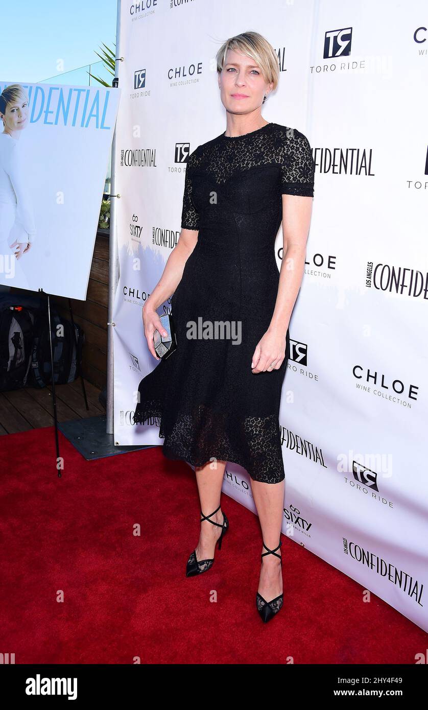 Robin Wright attends the Los Angeles Confidential magazine"Women of ...