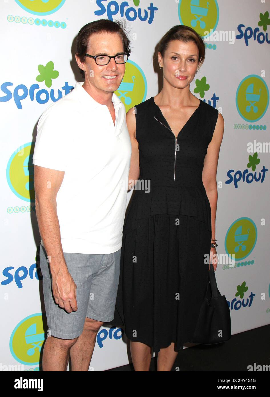 Kyle MacLachlan and Bridget Moynahan attending the 2014 Baby Buggy ...