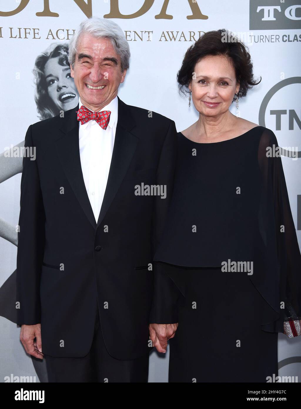 Sam Waterston and Lynn Woodruff arrives at the 42nd AFI Lifetime ...