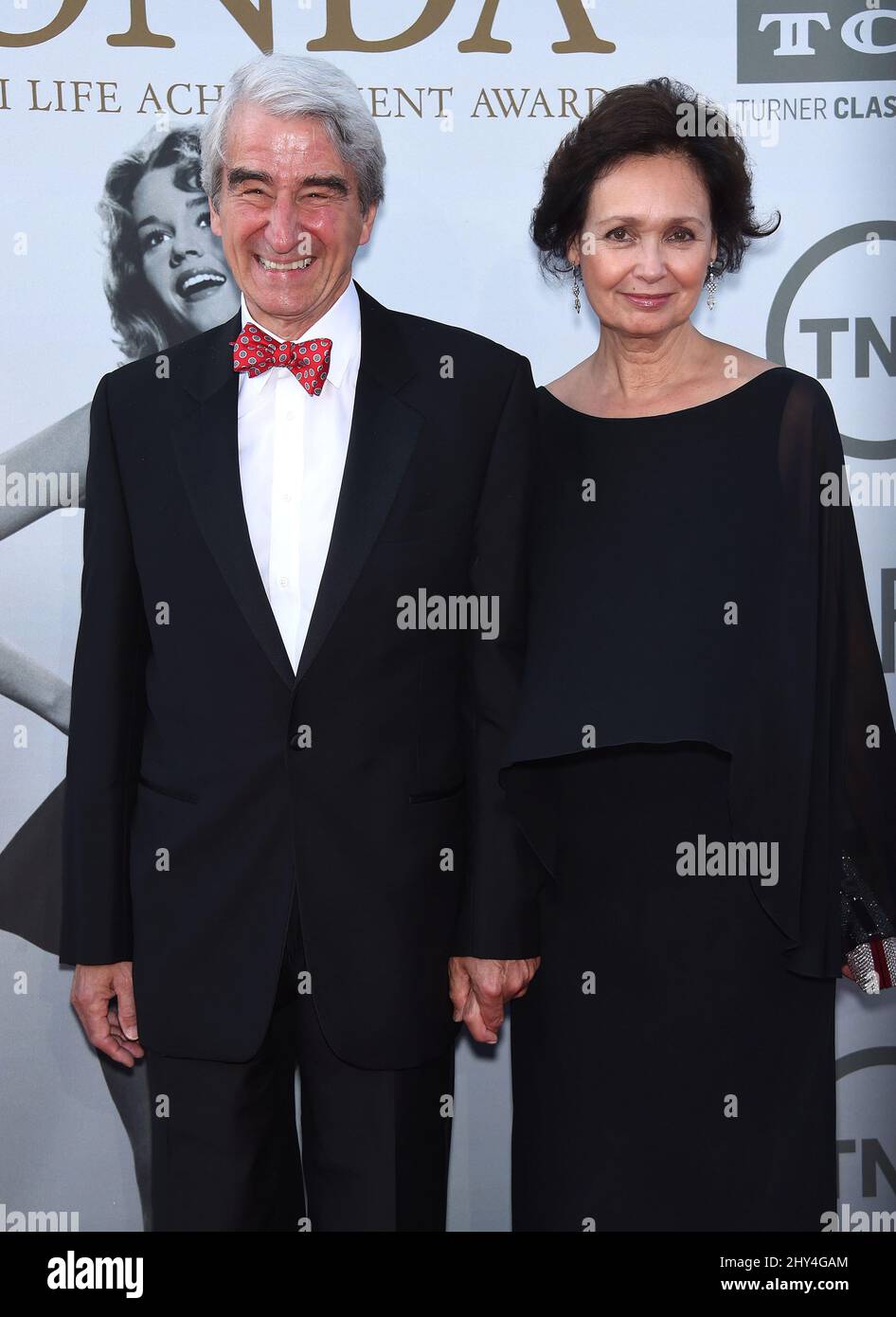 Sam Waterston & Lynn Woodruff arrives at the 42nd AFI Lifetime ...