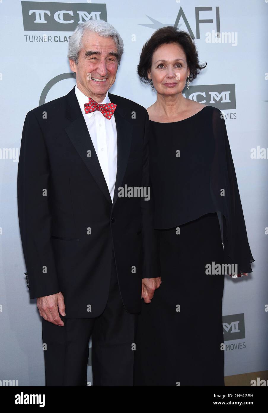 Sam Waterston & Lynn Woodruff arrives at the 42nd AFI Lifetime ...