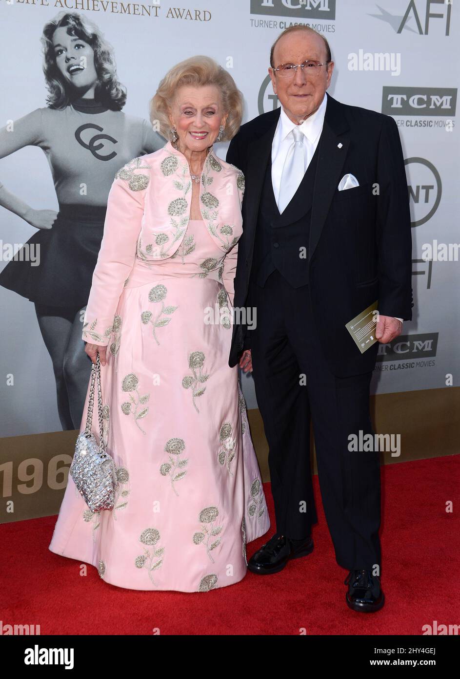 Barbara Davis, Clive Davis arrive at the 42nd AFI Lifetime Achievement ...
