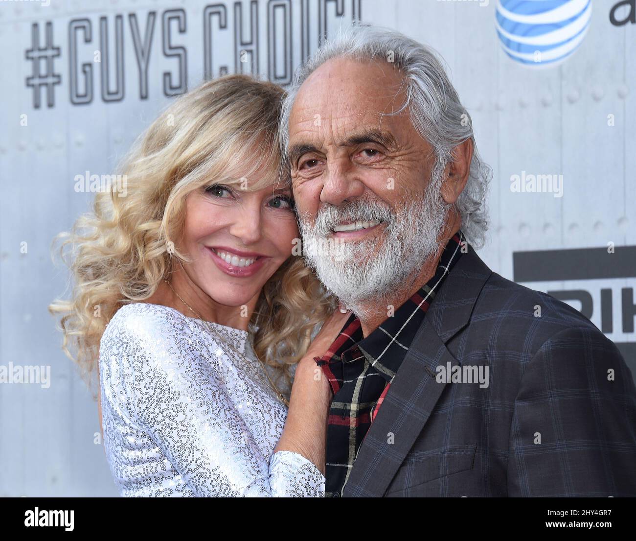 Tommy Chong & Shelby Chong arriving for Spike TV's 2014 Guys Choice ...
