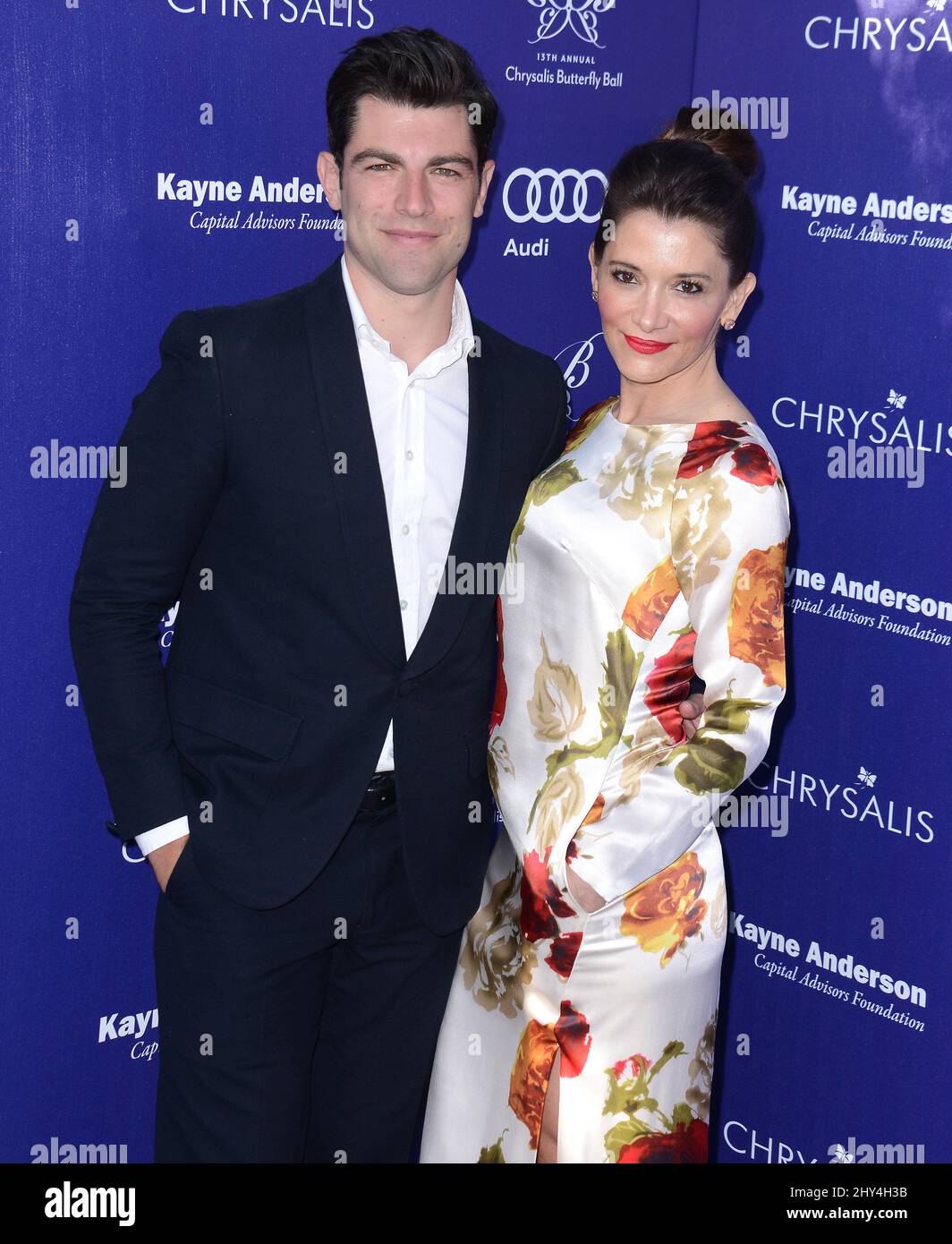 Max Greenfield, Tess Sanchez attends the 13th Annual Chrysalis ...